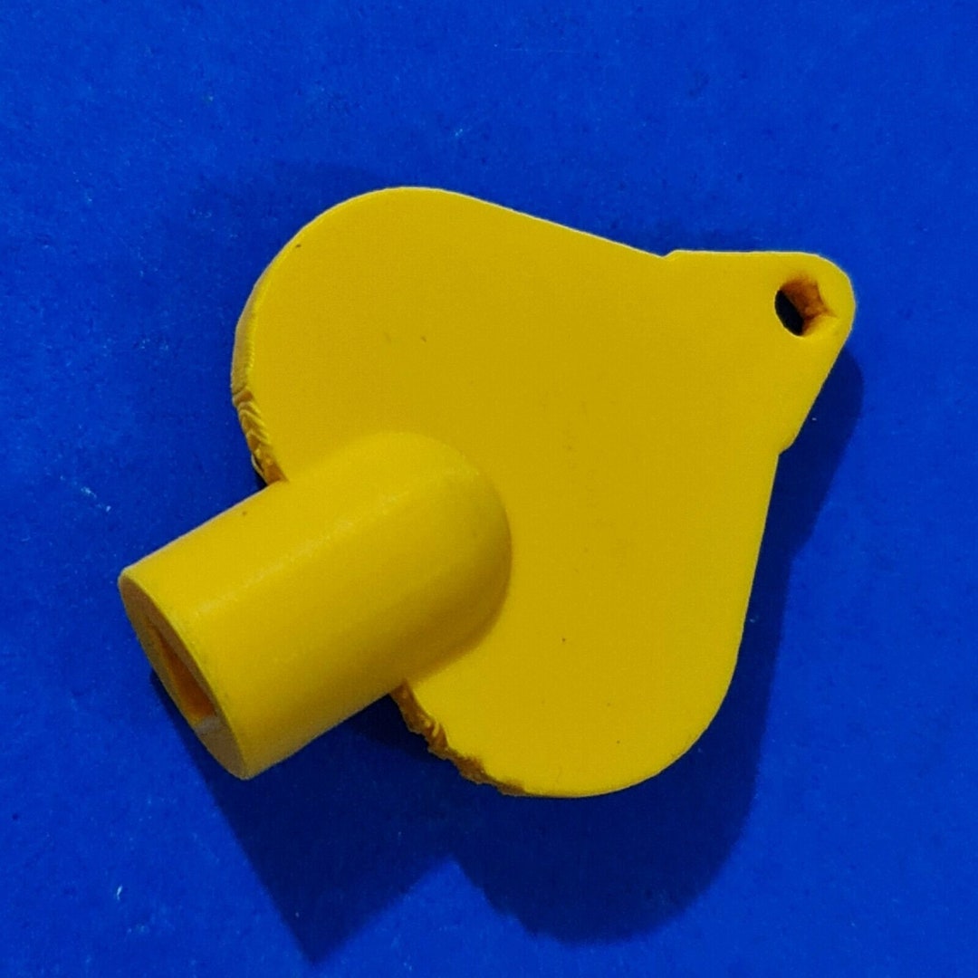 1 X Quality Gas Electric Meter Box Utility Key Cupboard YELLOW Very ...