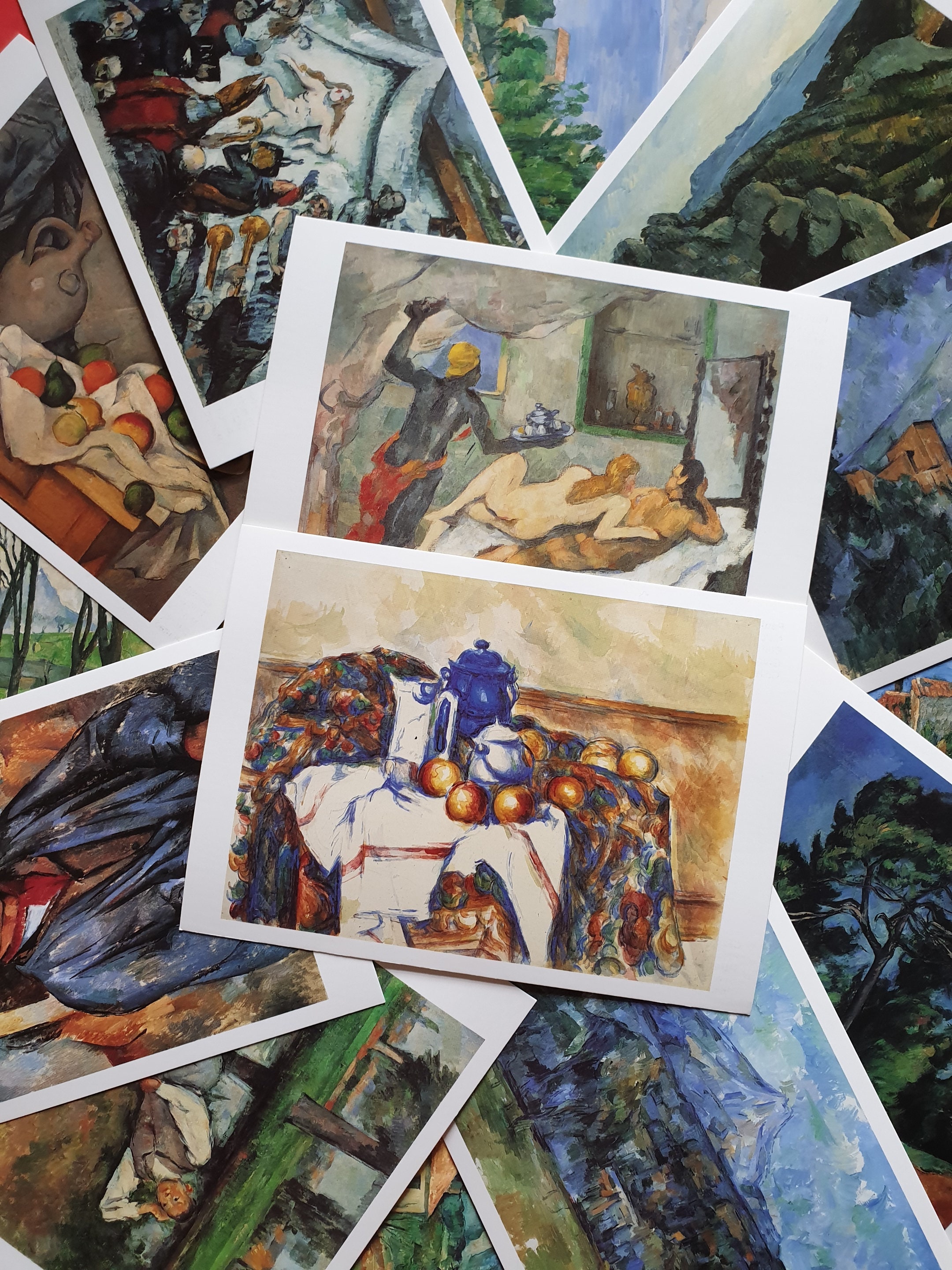 Set of 14 Brand New Art Postcards The Paul Cezanne Collection | Etsy