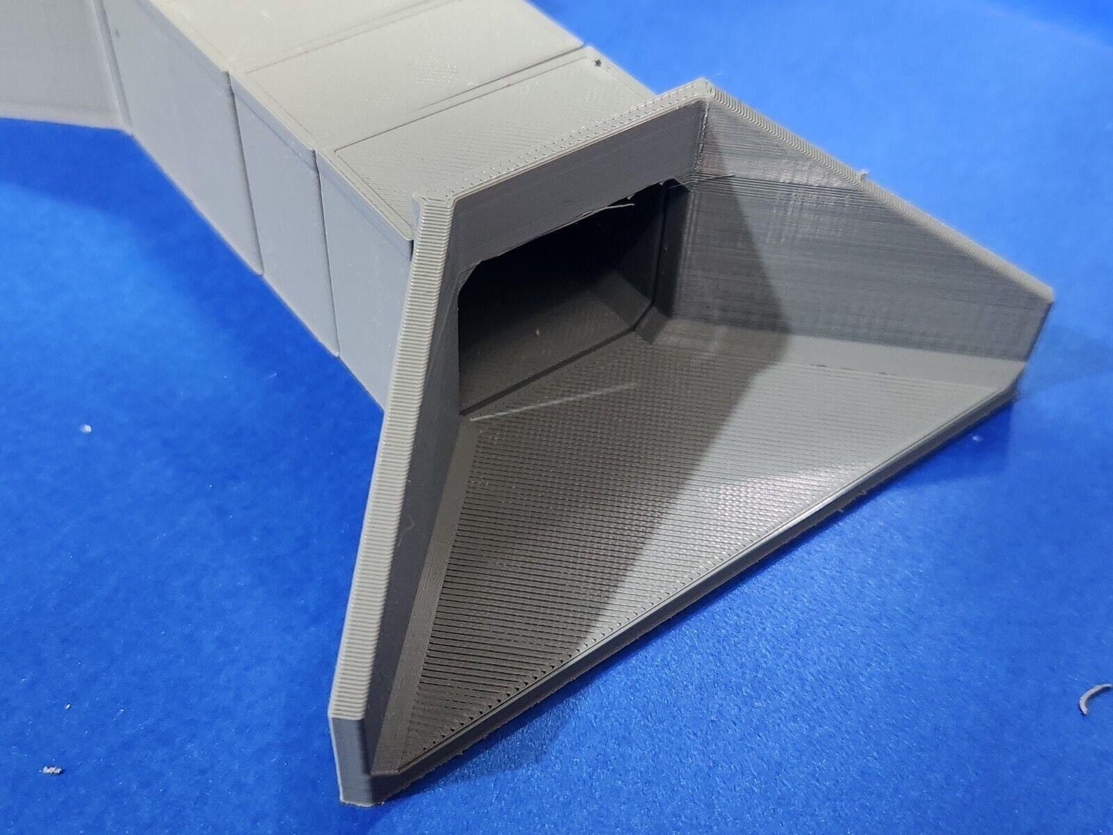 OO Gauge 1:76 Scale 6 Piece Culvert Set 2.5x2.0m in Concrete Grey ...