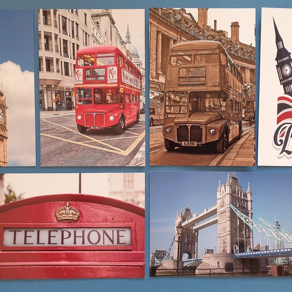 England Postcards - Etsy