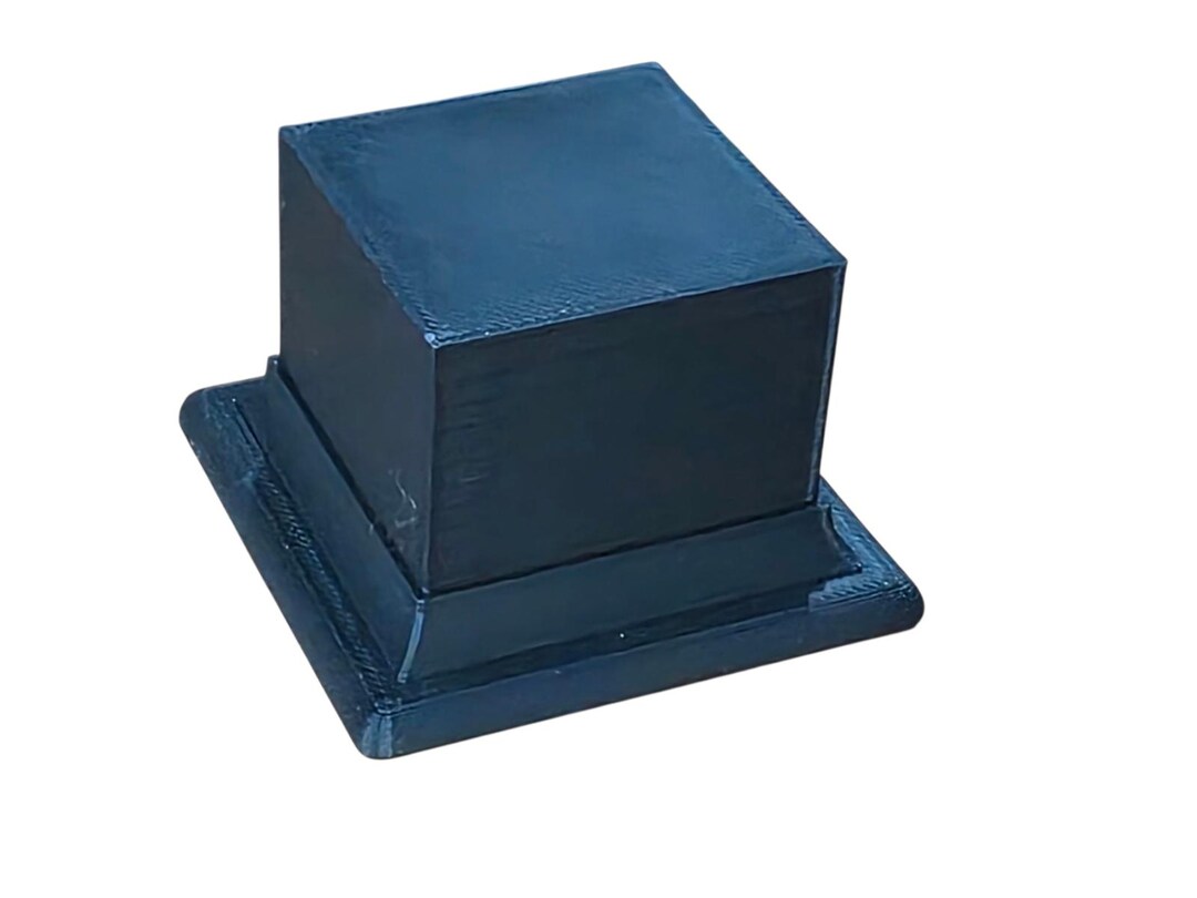 Wargaming Miniature Display Plinth – 3D Printed Square Base for Hero ...