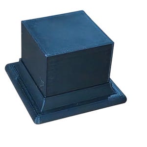 Wargaming Miniature Display Plinth – 3D Printed Square Base for Hero ...