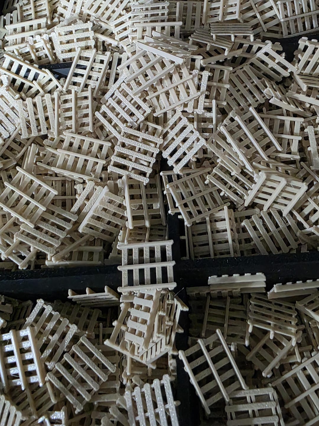 New Wood Colour Pallets OO Gauge 1:76 Scale Models Train Railway (25 ...