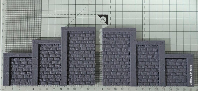 OO Gauge Tunnel Portal Retaining Walls Model Railway Train Layout 1:76 ...