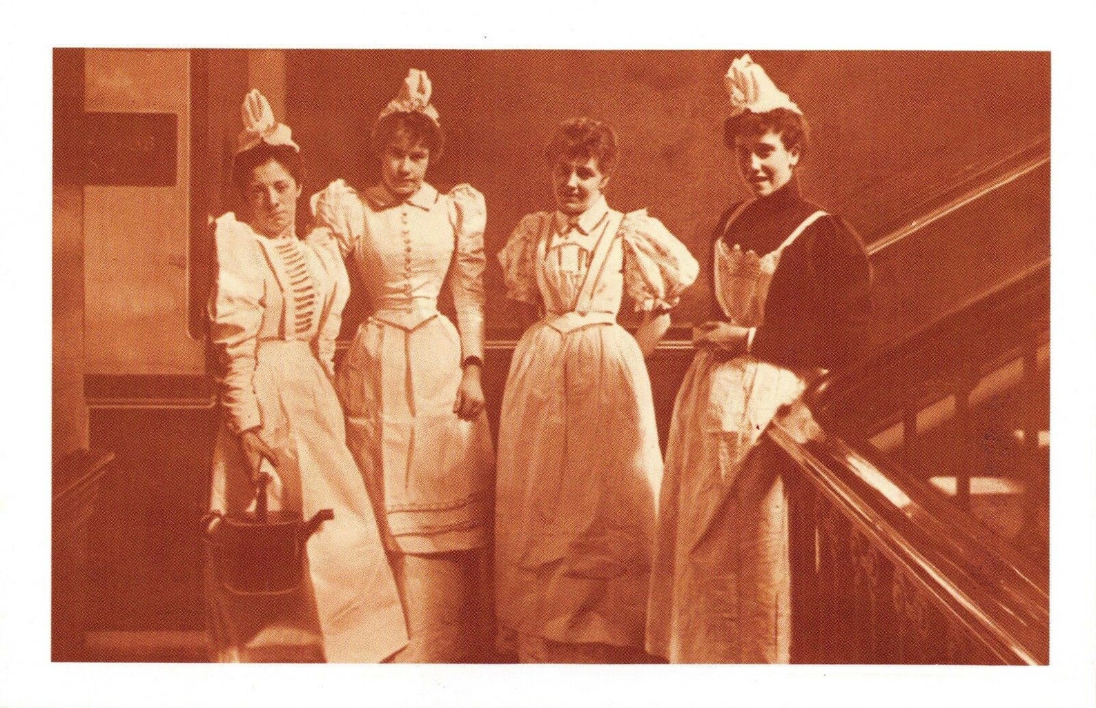 Nostalgia Postcard London Hotel Maids 1892 Reproduction Card NS42 - Etsy