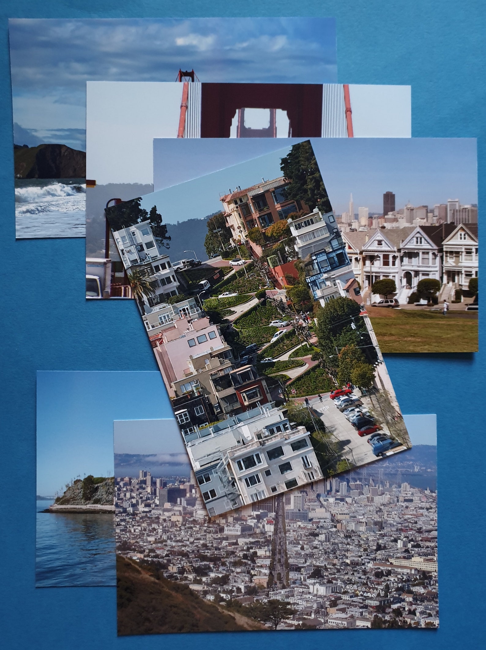 Quality Set of 6 Brand New Glossy Postcards San Francisco | Etsy