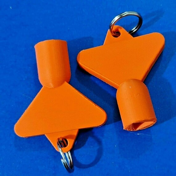 2 X Gas Electric Meter Box Utility Key Cupboard Orange PLA - Etsy