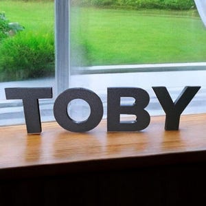 Custom 3D Printed Letters Numbers Signs Indoor or Outdoor Smooth or ...