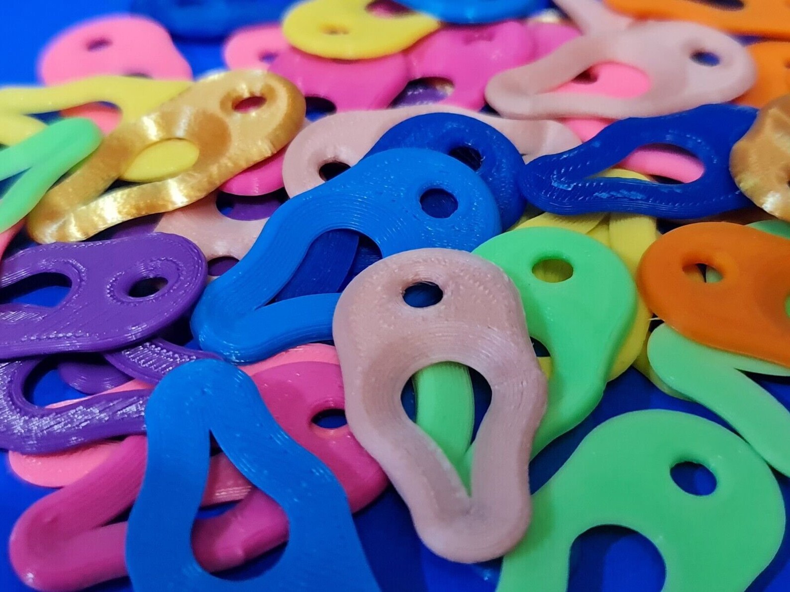 50 Pack Tick Removal Tools PLA Plastic Biodegradable, Dog Cat Horse ...