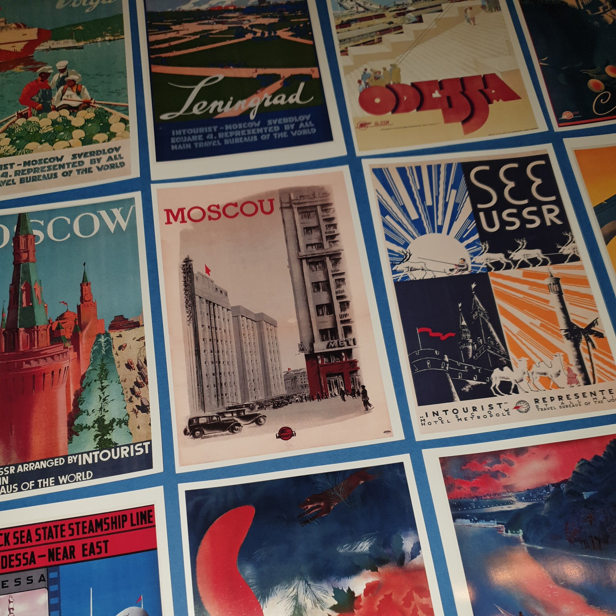 Set of 12 New Postcards Russia Soviet USSR CCCP Vintage | Etsy