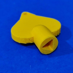 1 X Quality Gas Electric Meter Box Utility Key Cupboard YELLOW Very ...