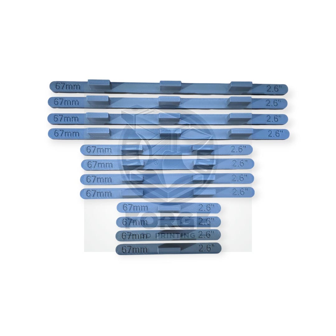 Parallel Track Tools Model Railway New Multi Track 12 Pack Grey 67mm OO ...