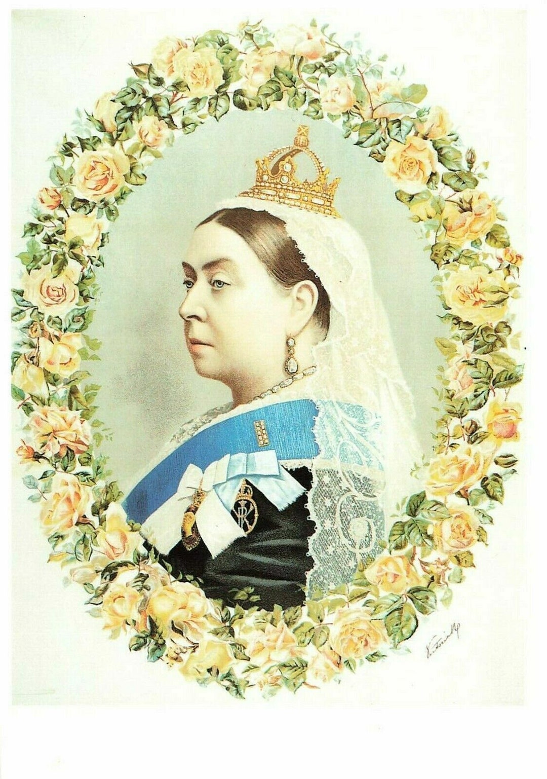 Royalty Postcard, Queen Victoria by Mayfair Cards of London NG2 - Etsy