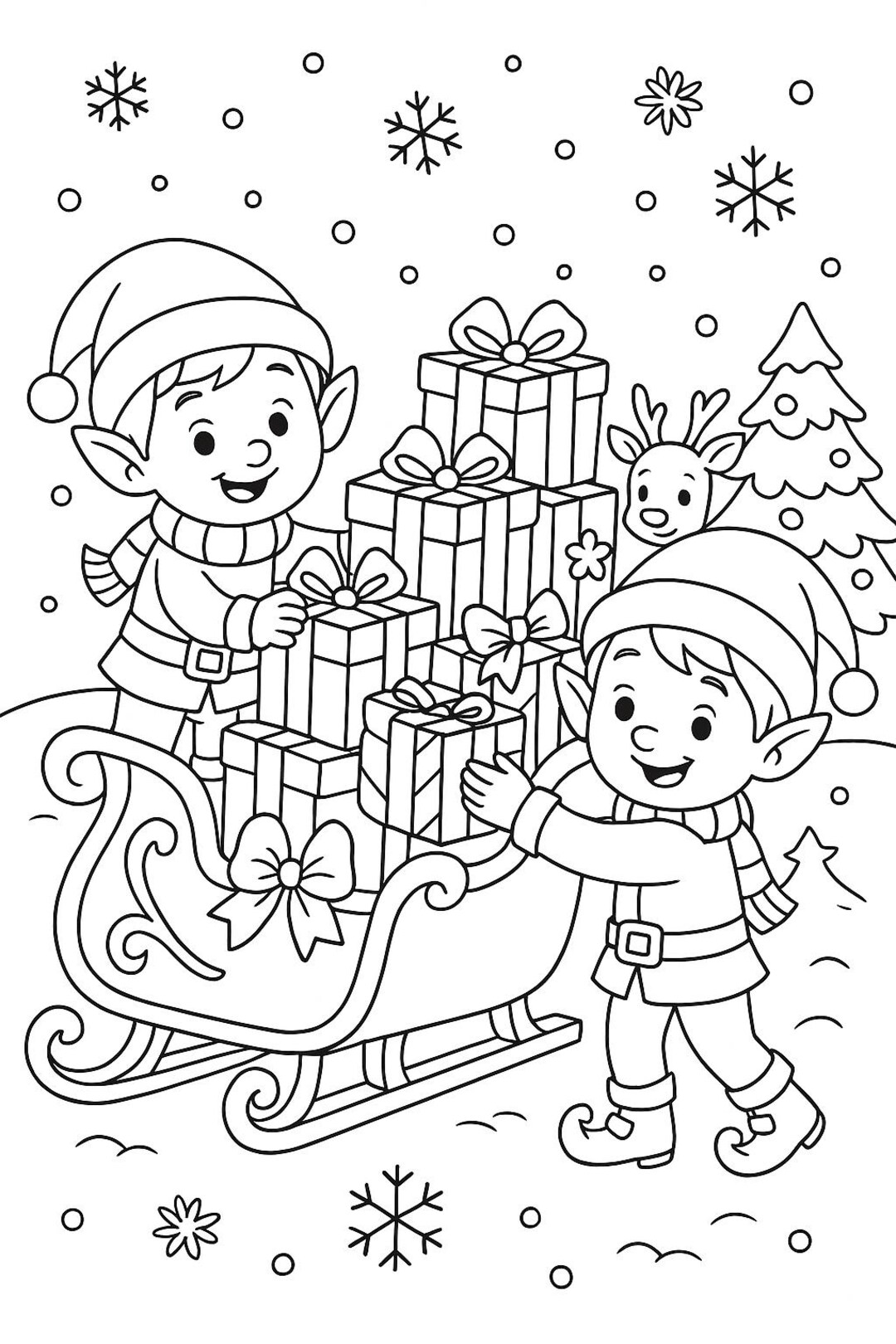 Christmas Fun Coloring Book for Kids | 21 Holiday Pages | Printable ...