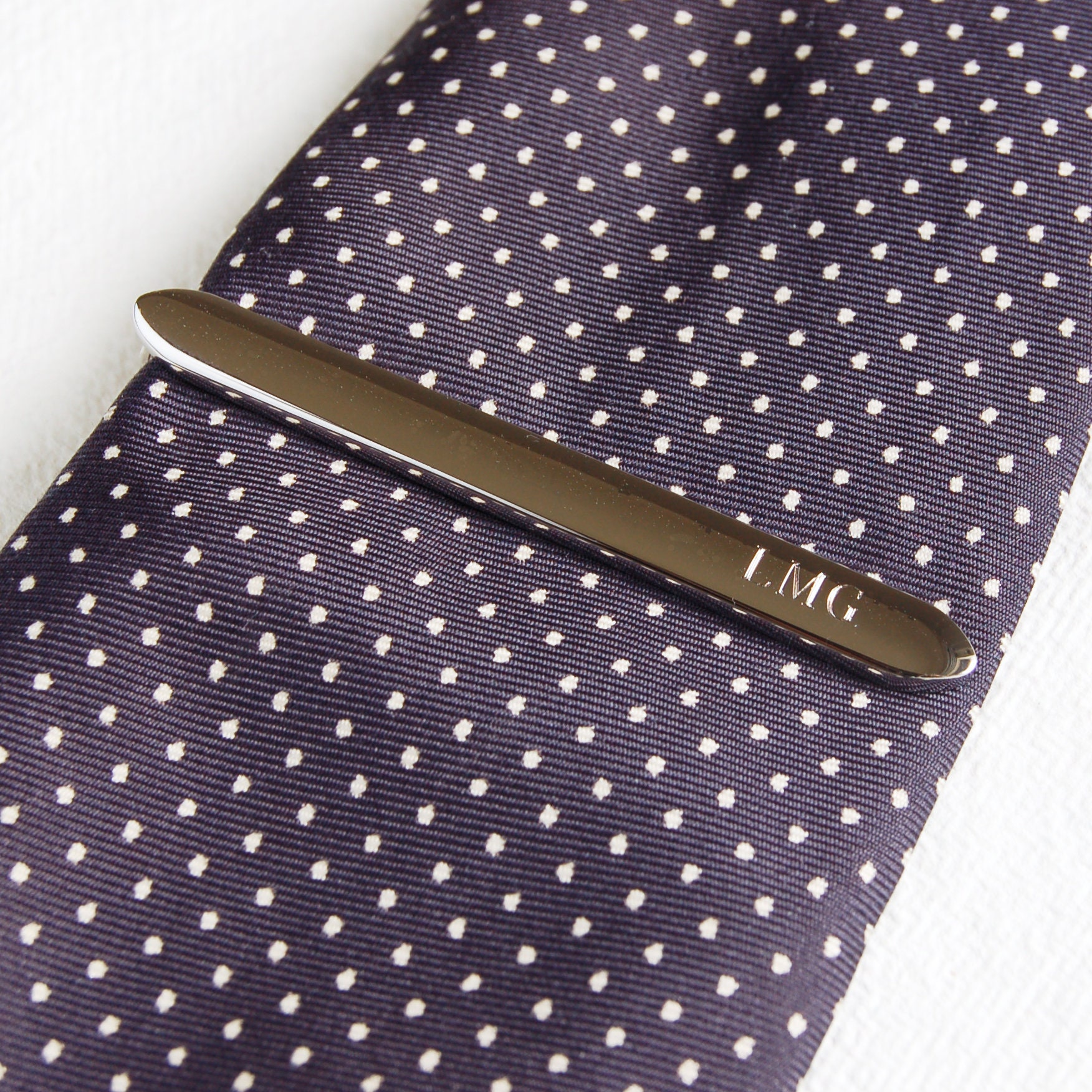 Personalised Tie Clip, Engraved Tie Clip, Men's Tie Clip, Wedding Tie ...