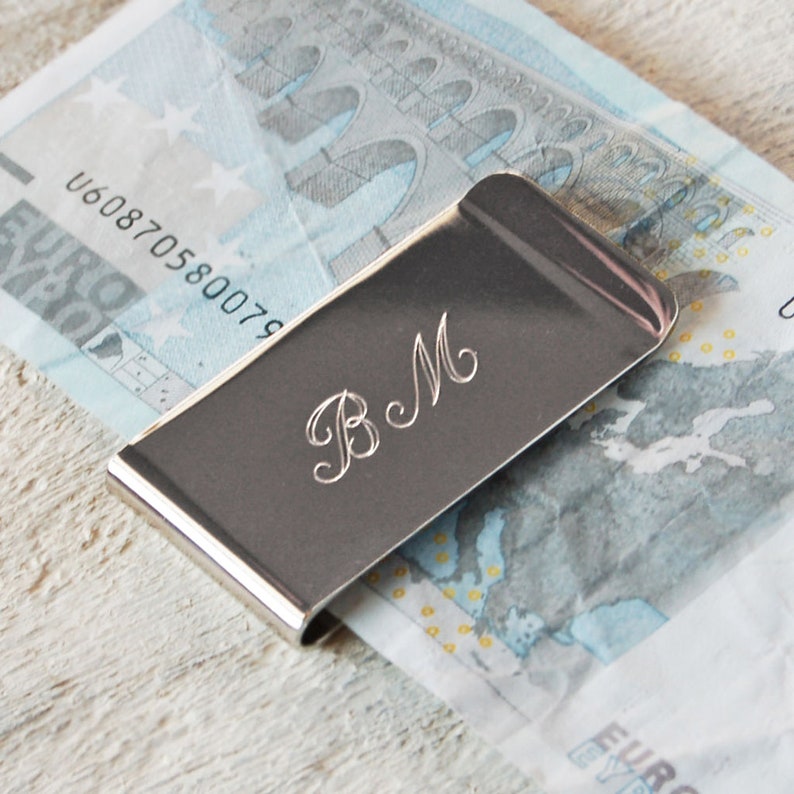 Personalised Money Clip Engraved Notes Holder Metal Money - Etsy