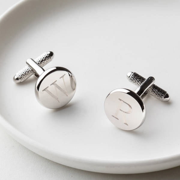 Letter Cufflinks - Etsy
