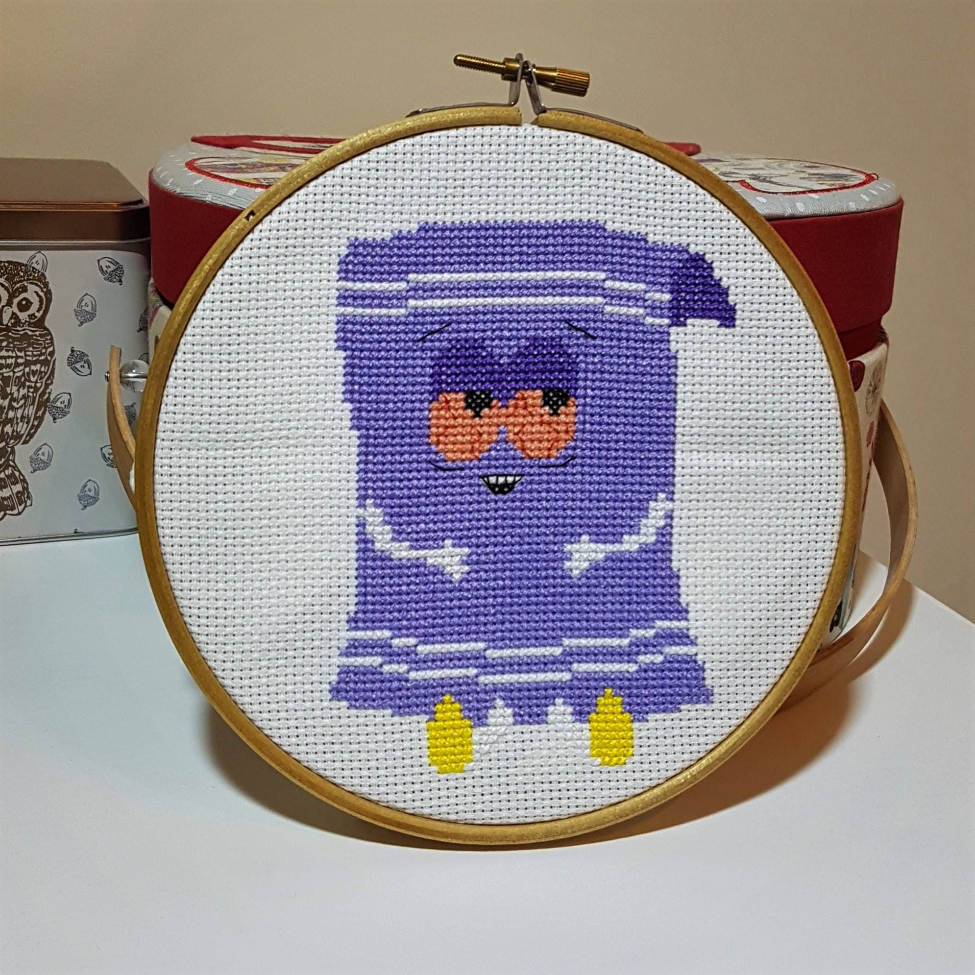Towelie Cross Stitch Pattern. Digital Download - Etsy