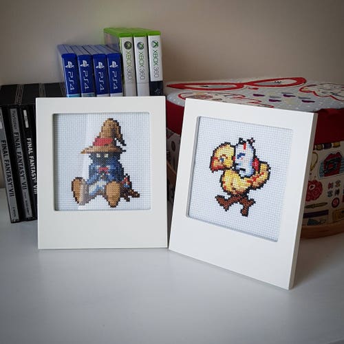 Final Fantasy Moogle Save Game Cross Stitch Pattern - Etsy