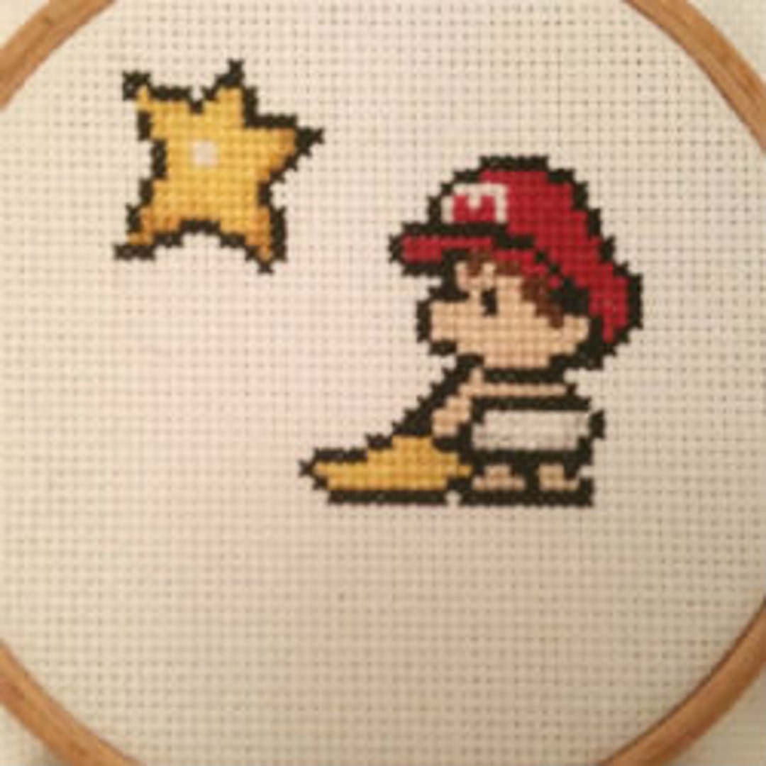 Baby Mario Cross Stitch Pattern Baby Sampler - Etsy
