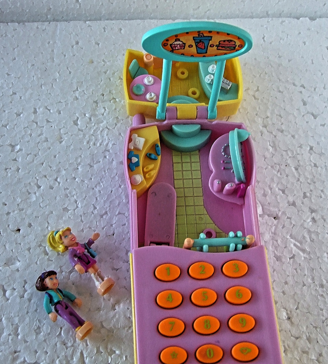 2000 Polly Pocket Mobile Phone With Cafe and Boutique - Etsy