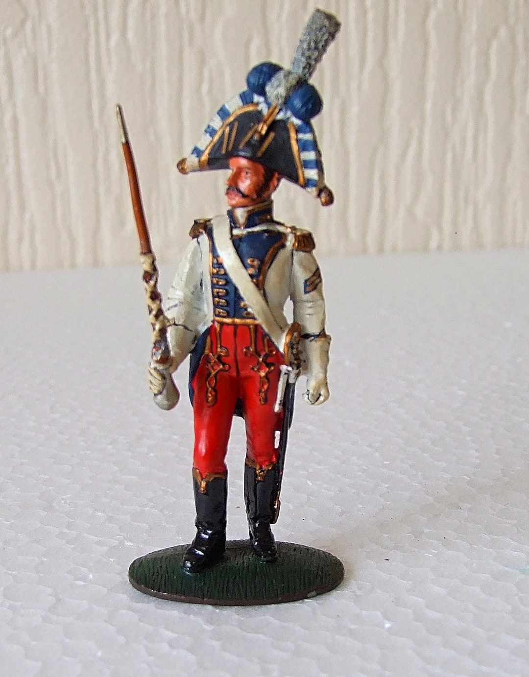 Del Prado the Napoleonic Wars Drum Major Westfalian Troops 1800 - Etsy