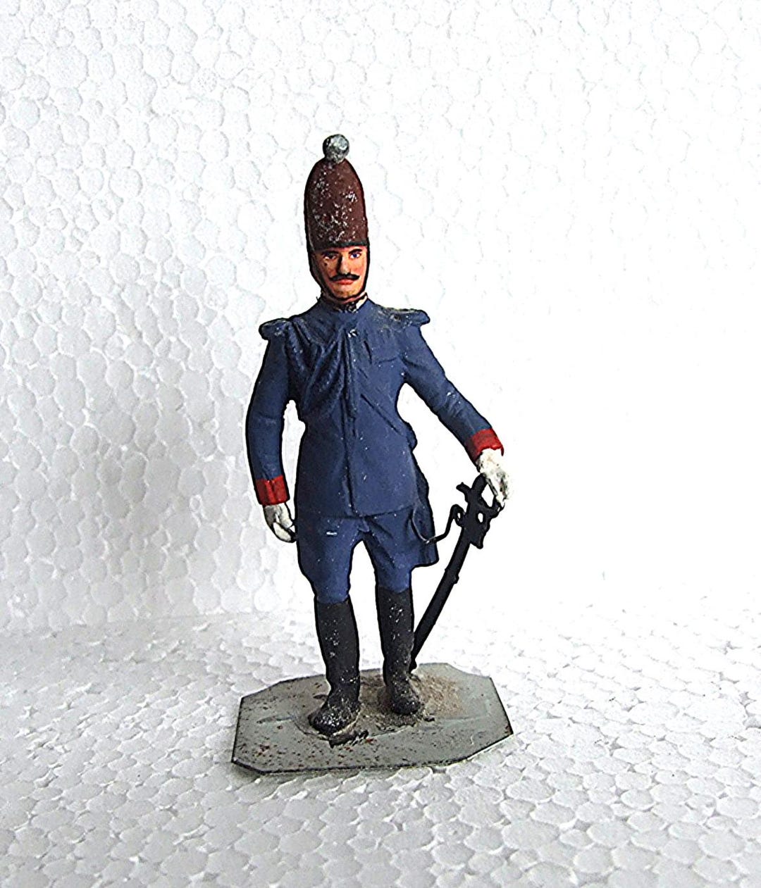 Very Rare Vintage Lead Miniature German Foot ADC .hand Painted - Etsy