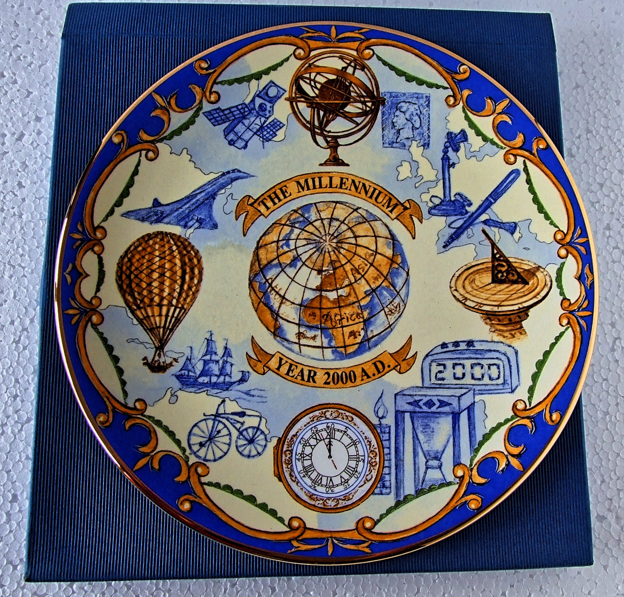 Collectors Plate Royal Grafton Millennium Plate With Box - Etsy