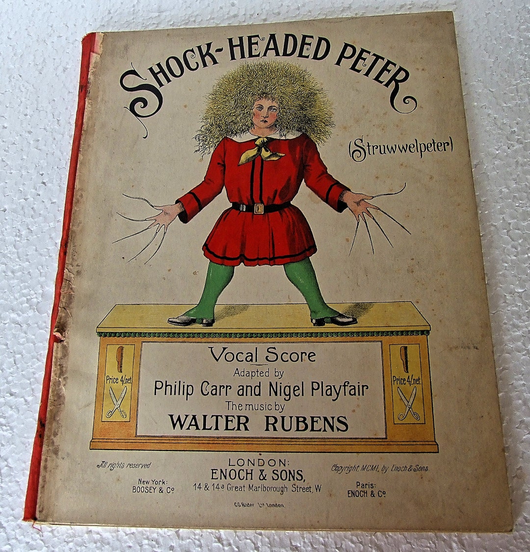 Shock-headed Peter (struwwelpeter) A Children's Farce in Two Acts ...