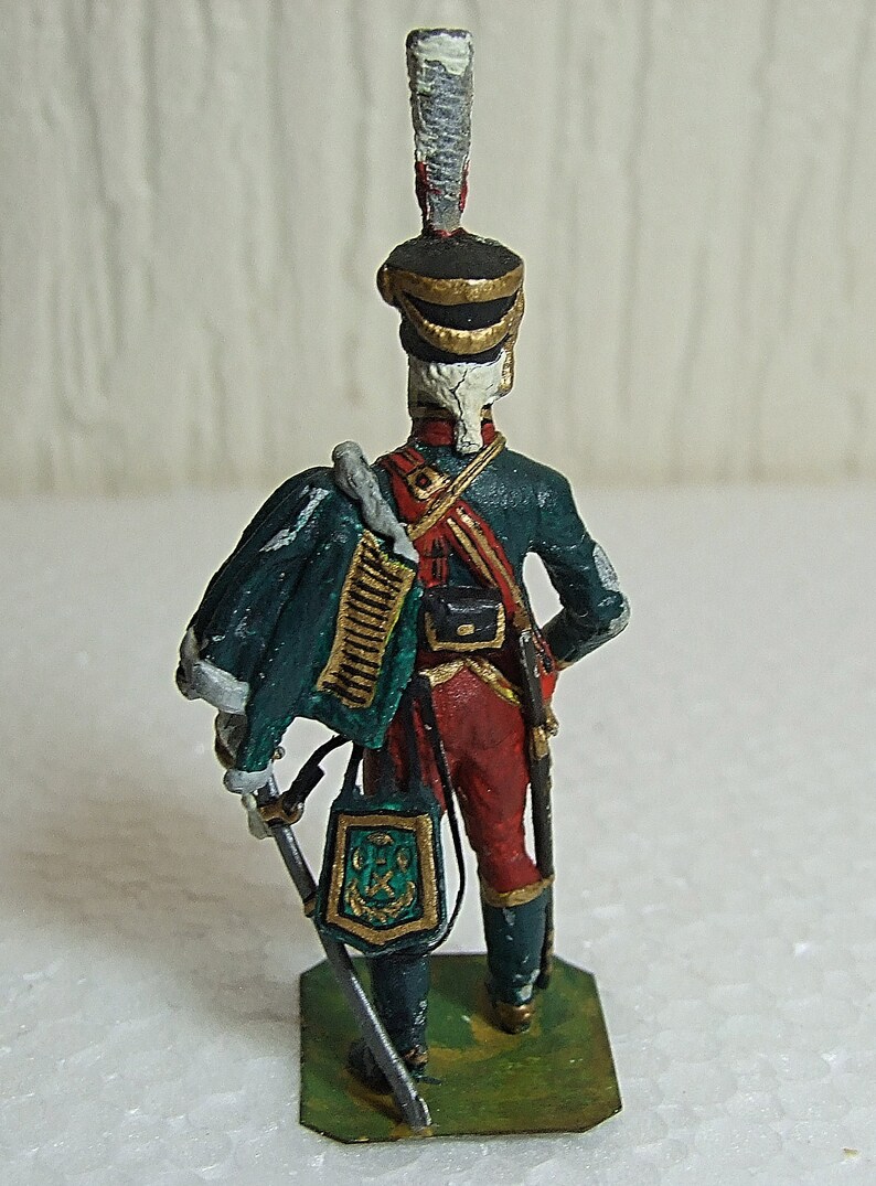 Vintage Meta 54mm Metal French Hussar - Etsy