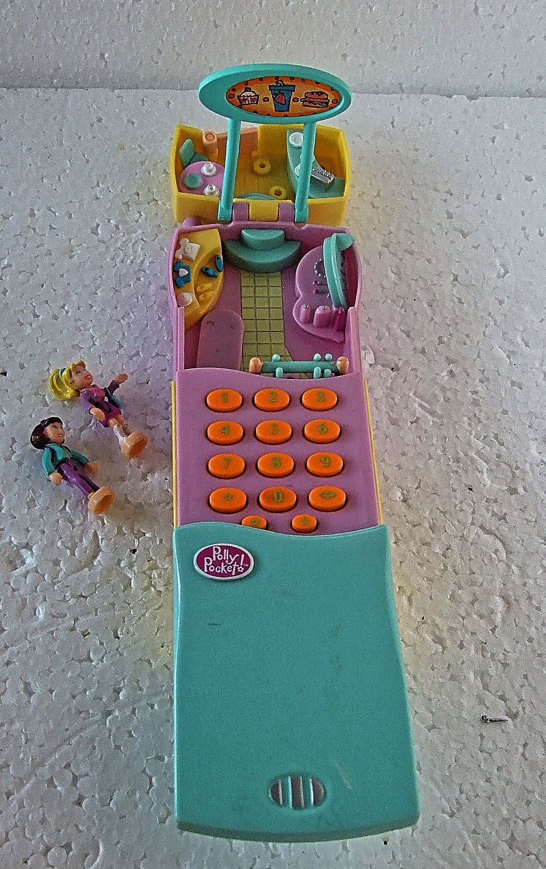 2000 Polly Pocket Mobile Phone With Cafe and Boutique - Etsy