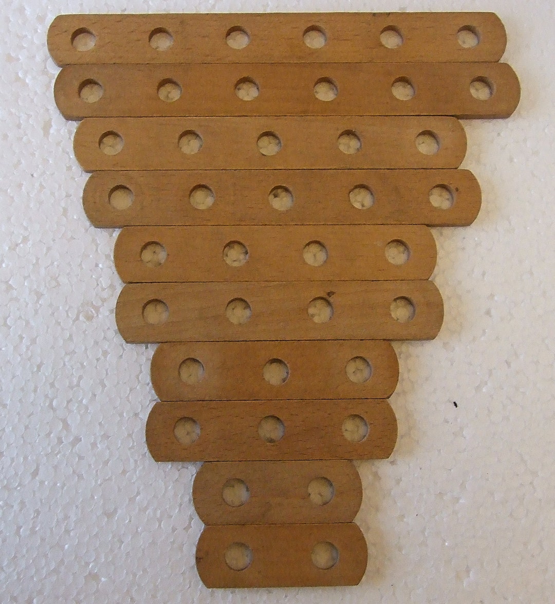 Early Lego Bilotoy,bilofix Wood Construction Toy Parts Vintage Wooden ...