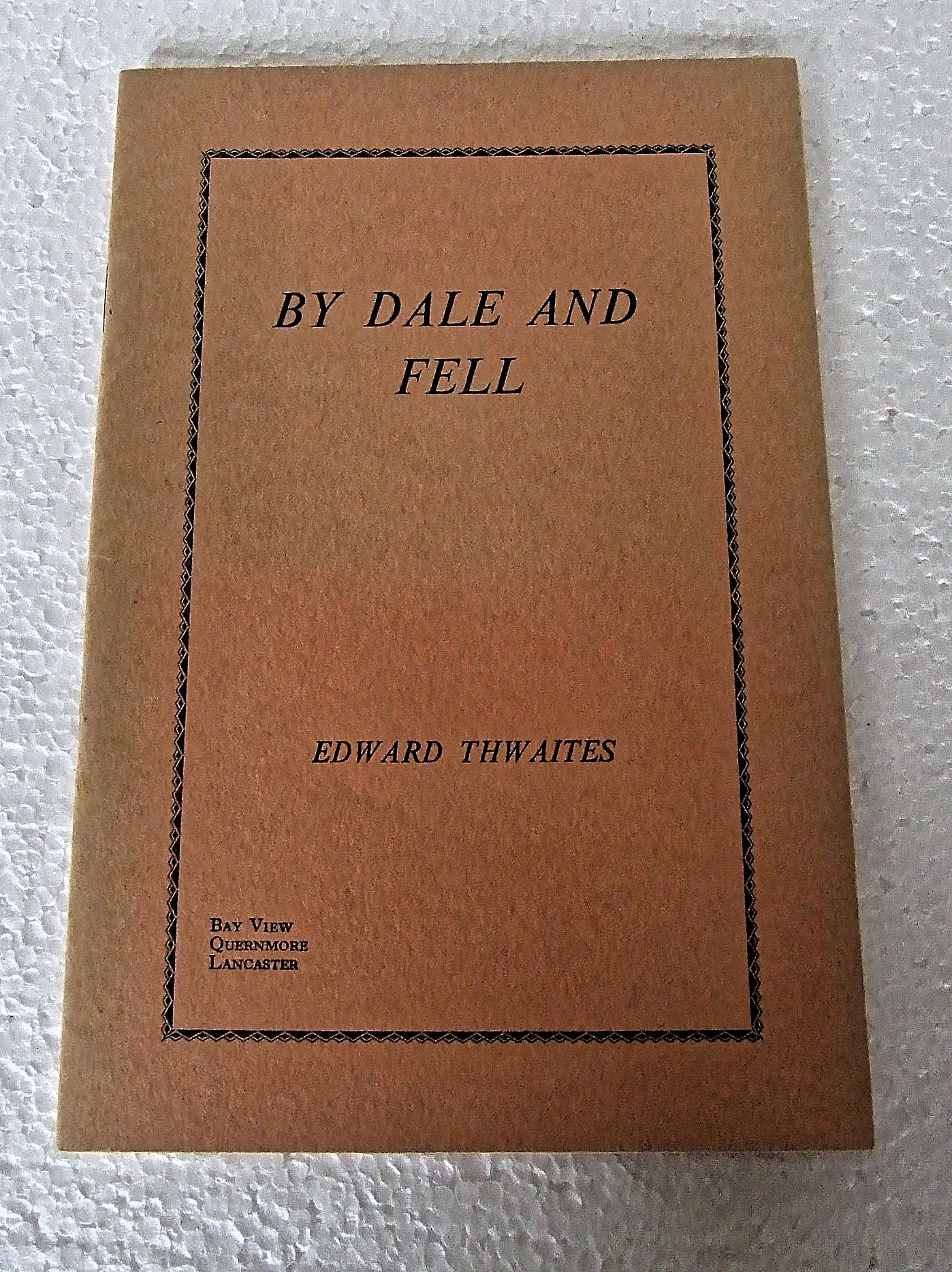 Folleto de la vendimia Por Dale y Fell Poemas de Edward Thwaites - Etsy ...