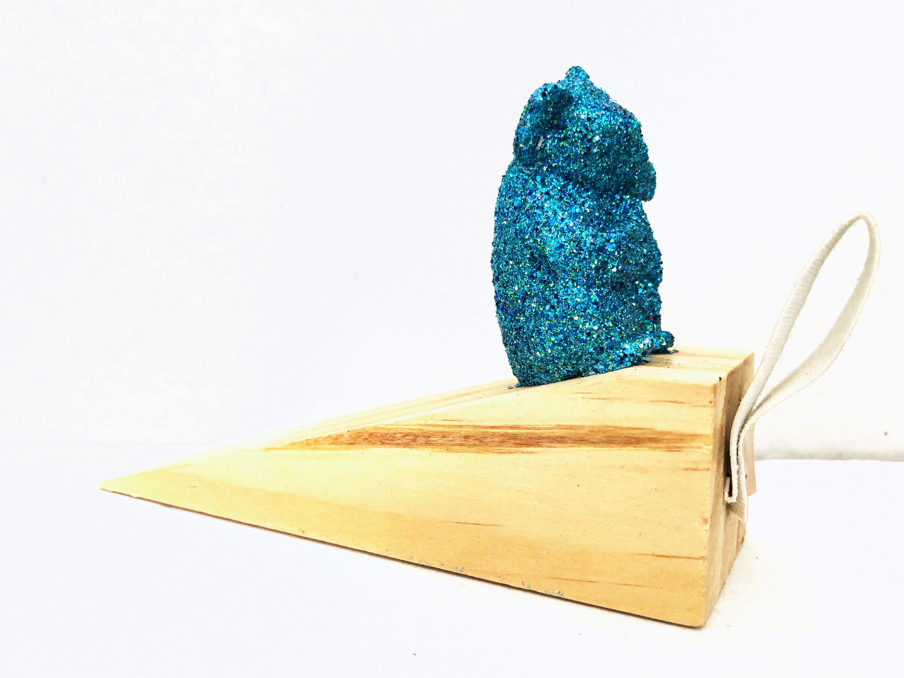 Blue Glittery Koala Door Stop / Koala Animal Doorstop Door - Etsy