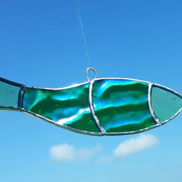 Stained Glass Angler Fish - Etsy