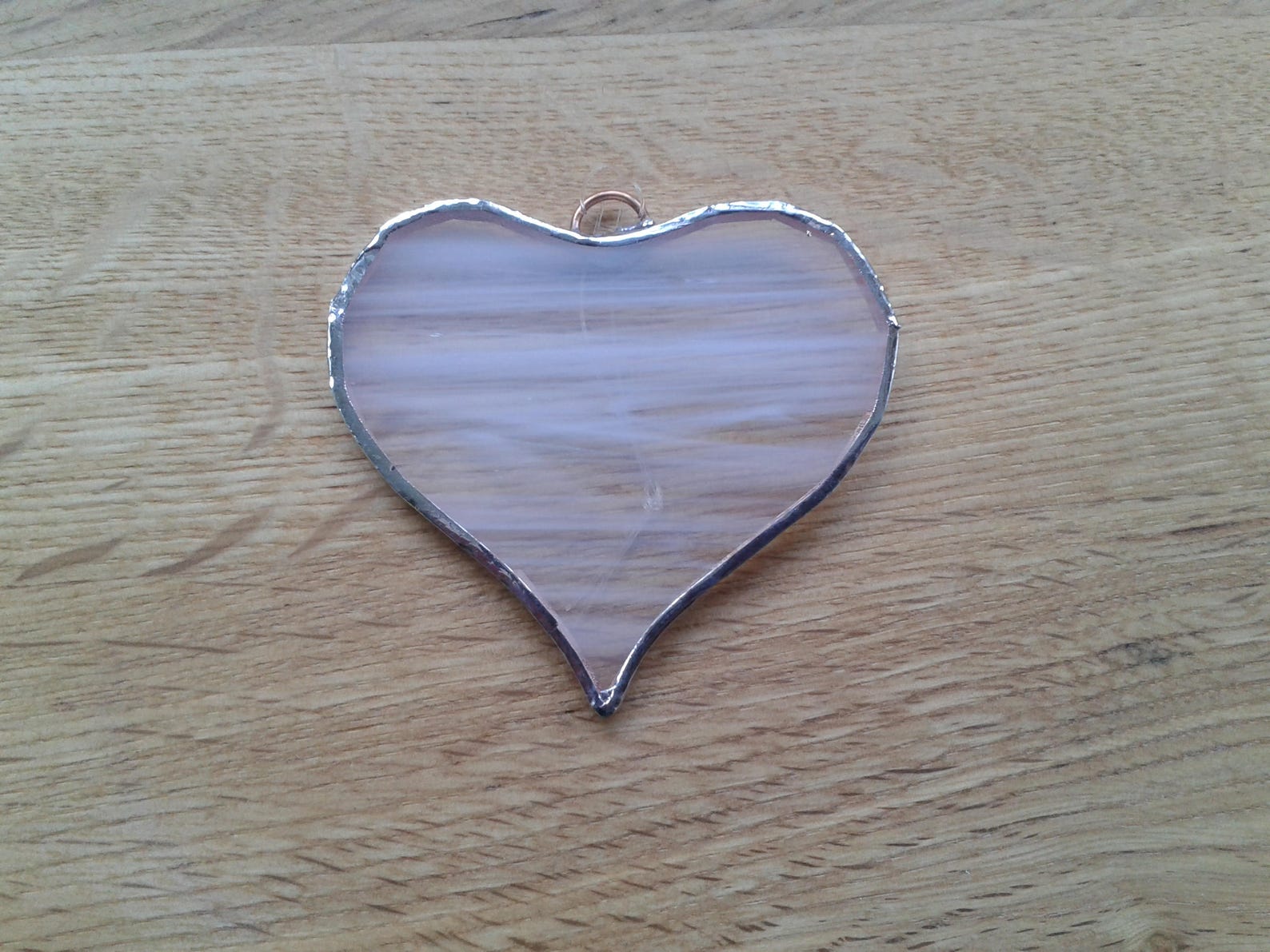 Wispy White Mini Heart Suncatcher Tree Decoration Valentines - Etsy