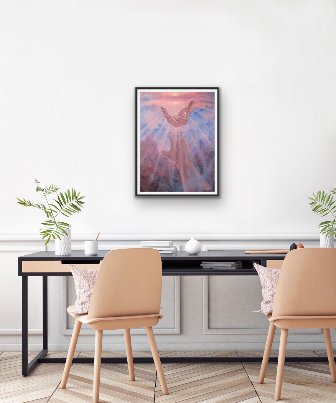 Loving God Jesus Christian Fine Art Print Christian Art Christian