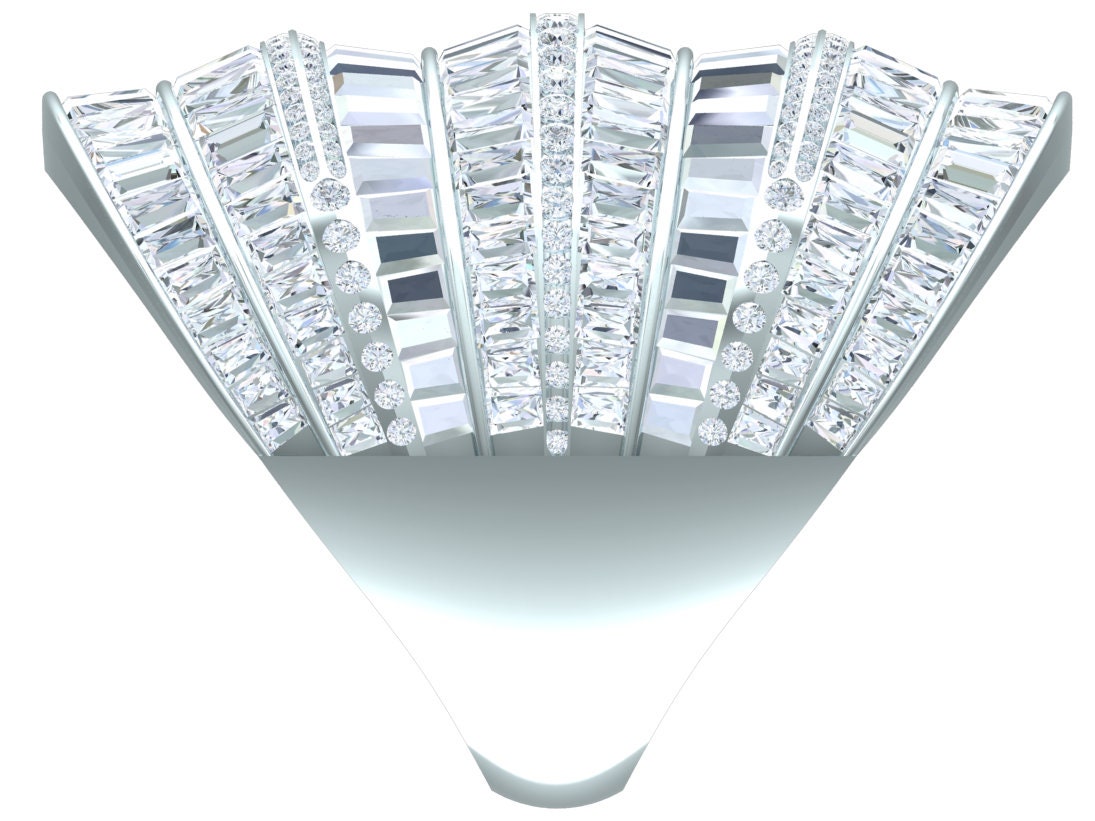 Diamond Finger Ring - Etsy