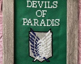 Attack on Titan Design Pes | Etsy