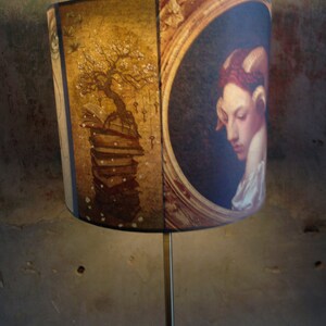 Oddity Baroque Freak Dark Decor Inspired Lampshade 'SHESSTRANGE' - Etsy