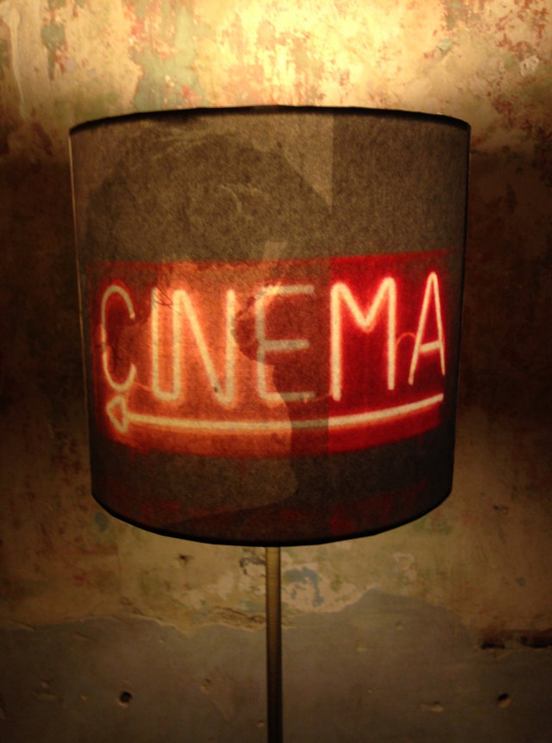 Risqué Burlesque Boudoir Inspired Lamp Shade 'CINEMAMA' - Etsy