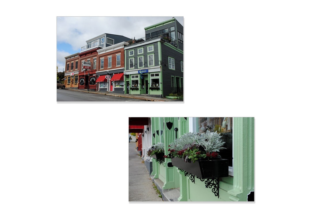 Lower Main Street Colors: Belfast, ME (2 Photo Package) - Printable ...