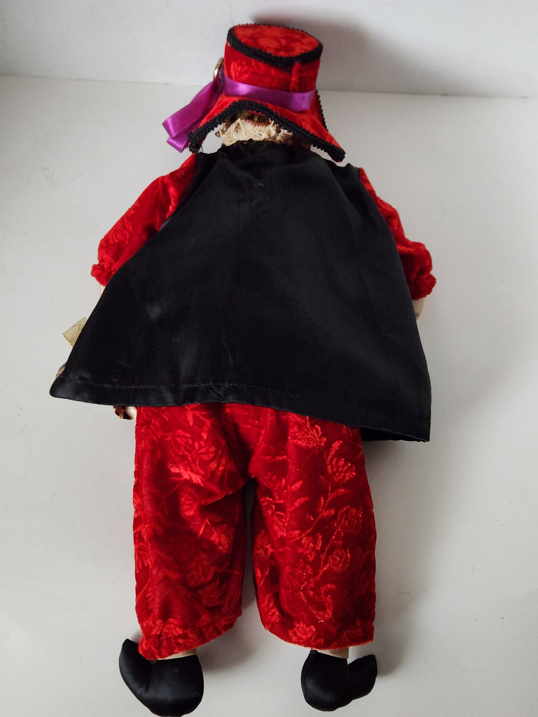 Vintage Katherine's Collection FROG JESTER DOLL by Wayne - Etsy