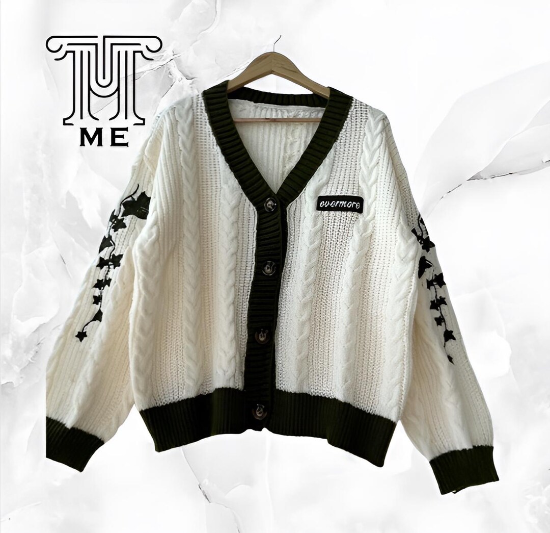 Evermore Cable Knit Cardigan Womens Stylish Jumper High Quality Perfect ...