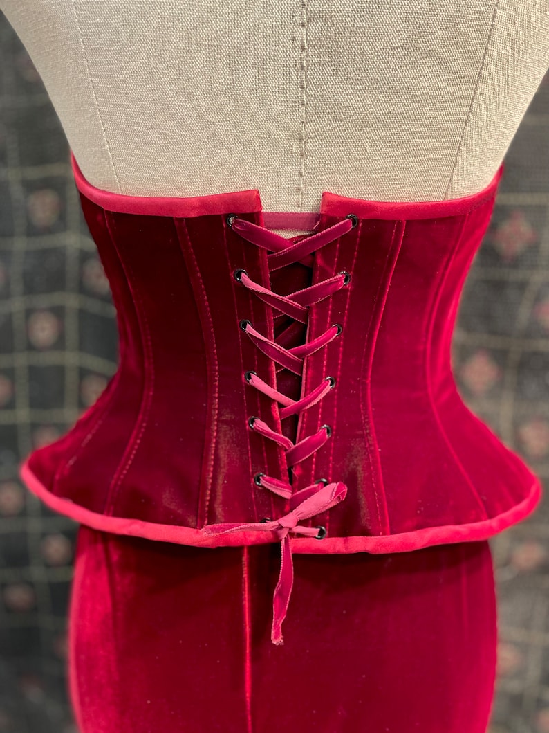 Red Evening Dress - Etsy