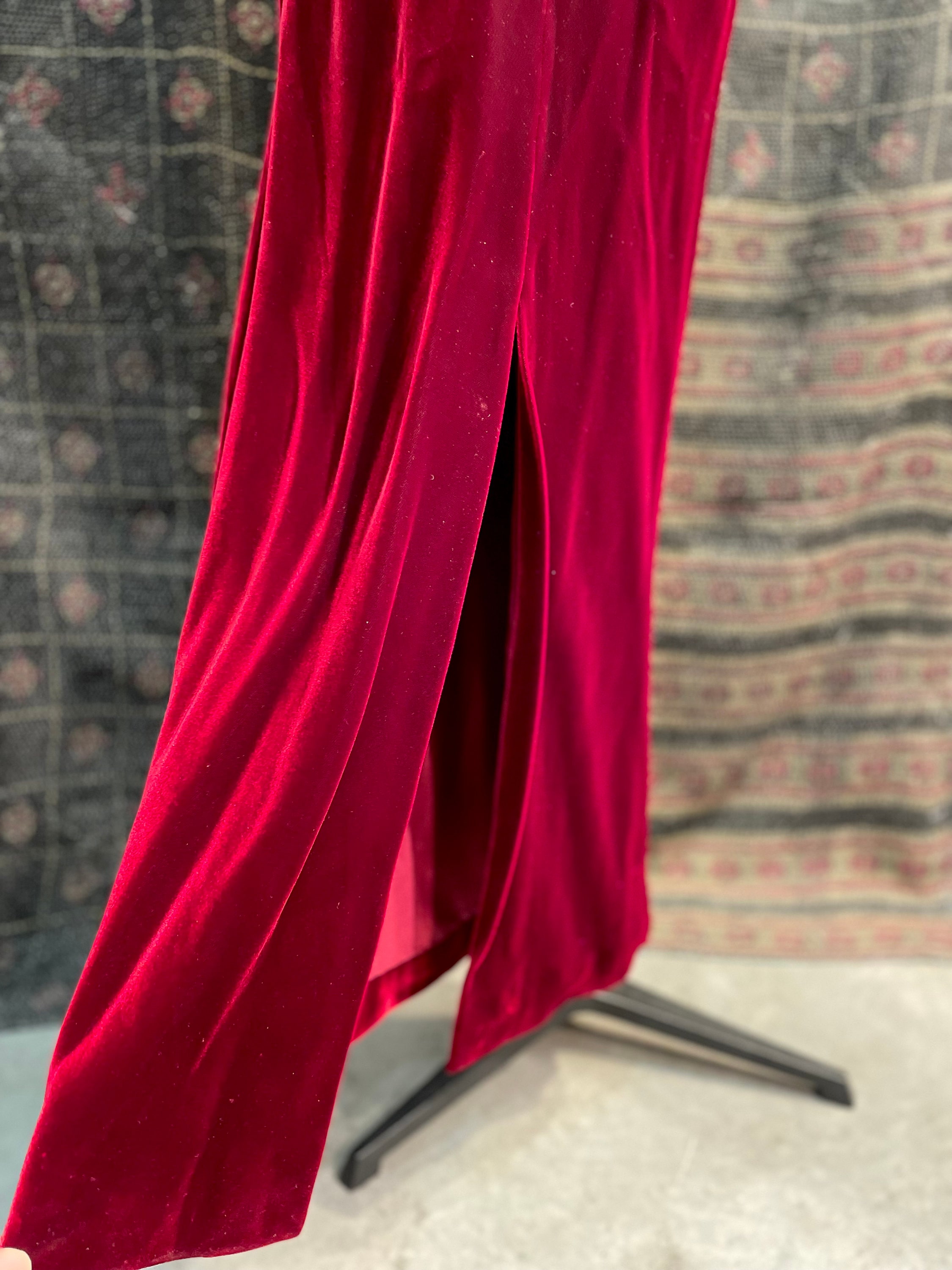 Red Evening Dress - Etsy