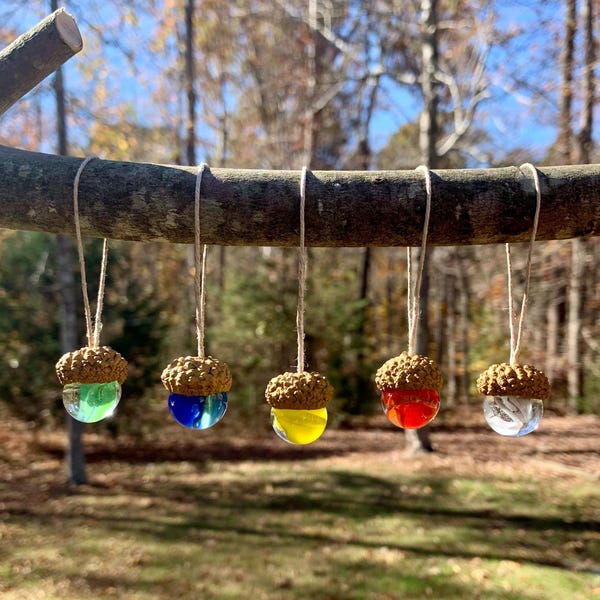 Acorn Ornaments - Etsy