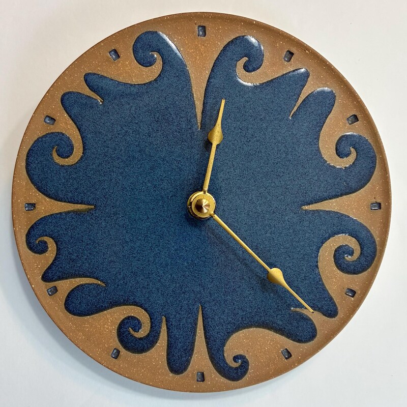 Ceramic Clock - Etsy