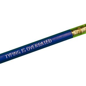 Funny Pencils, Set of 6 Pencils, Imprinted Pencils, Pencils With Quotes ...
