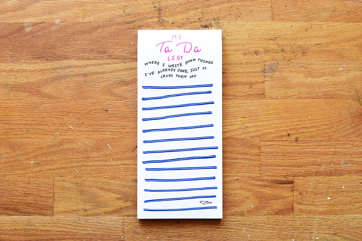 Funny Notepad Listing Notepad Note Pad Gift for Her Funny - Etsy
